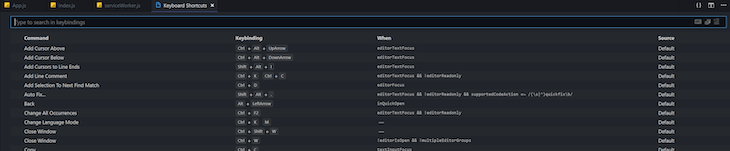 Learn these keyboard shortcuts to become a VS Code ninja - LogRocket Blog