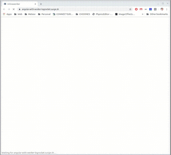 How To Execute A Function With A Web Worker On A Different Thread In Angular Logrocket Blog