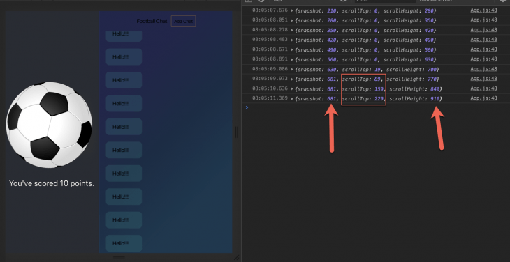 How is getSnapshotBeforeUpdate implemented with Hooks? - LogRocket Blog