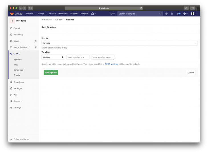 How to auto deploy a Vue application using GitLab CI/CD on Ubuntu 18.04 - LogRocket Blog