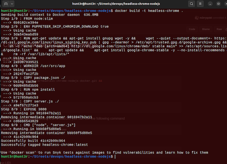 Setting Up A Headless Chrome Nodejs Server In Docker Logrocket Blog 8358