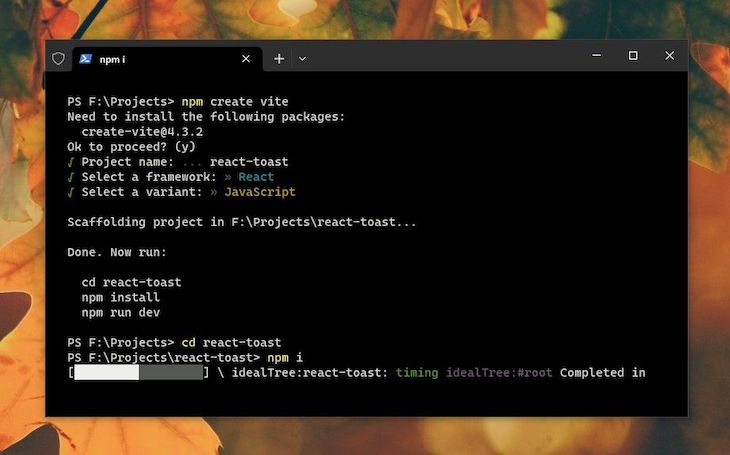 How To Create A Custom Toast Component With React Logrocket Blog 8865
