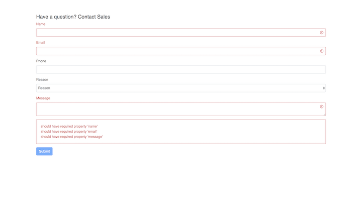 Quickly build schema-based forms in React with uniforms - LogRocket Blog