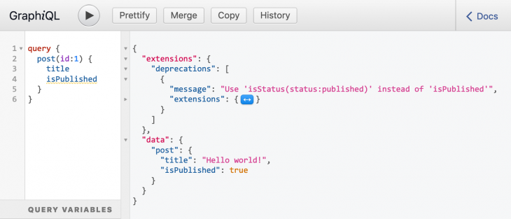 Versioning fields in GraphQL - LogRocket Blog
