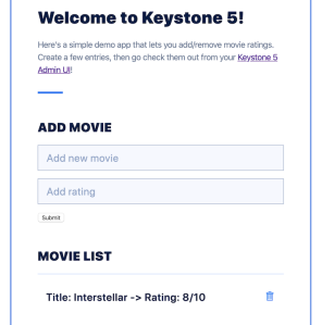 Create a movie rating app with Keystone.js - LogRocket Blog