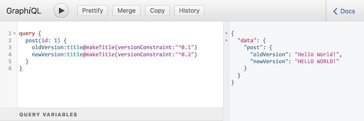 Versioning fields in GraphQL - LogRocket Blog