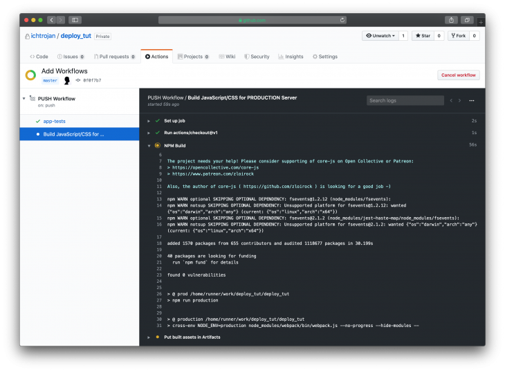 How to create a CI/CD for a Laravel application using GitHub Actions ...
