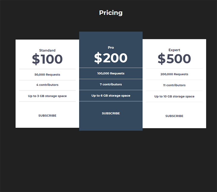 Build a pricing component from scratch with Tailwind CSS - LogRocket Blog