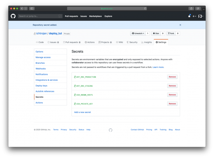 How to create a CI/CD for a Laravel application using GitHub Actions ...