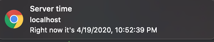 Notifications, caching, and messages in a progressive web app (PWA ...