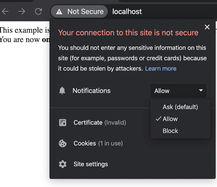 Notifications, caching, and messages in a progressive web app (PWA ...