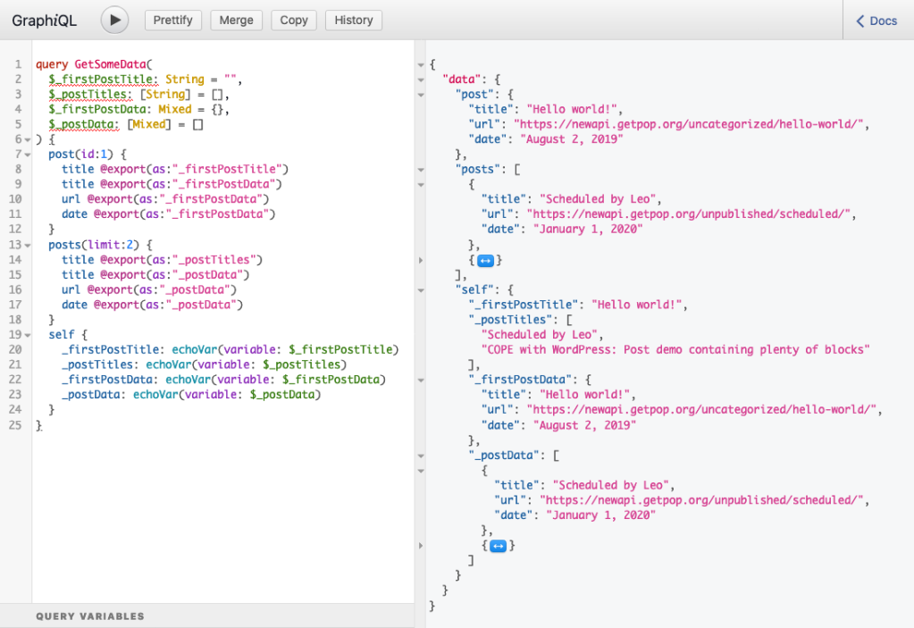 Creating an @export GraphQL directive - LogRocket Blog