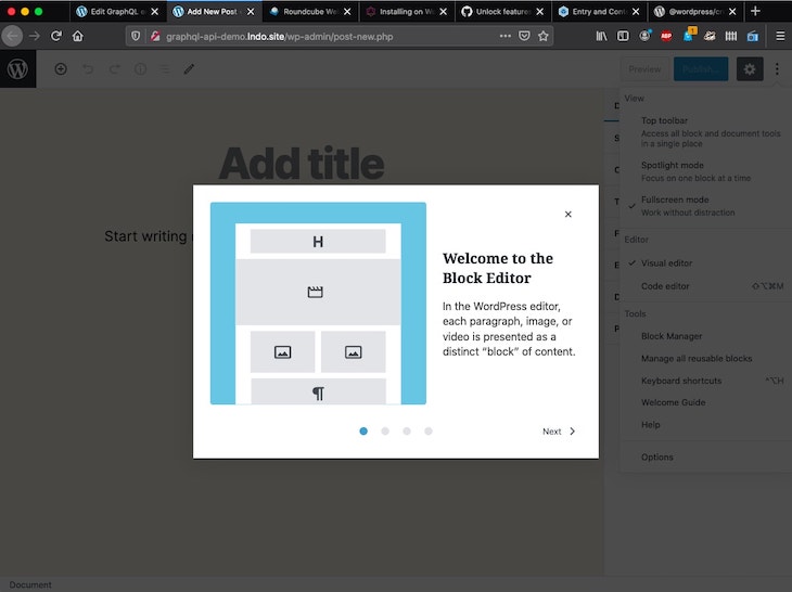Essentials for building your first Gutenberg block - LogRocket Blog