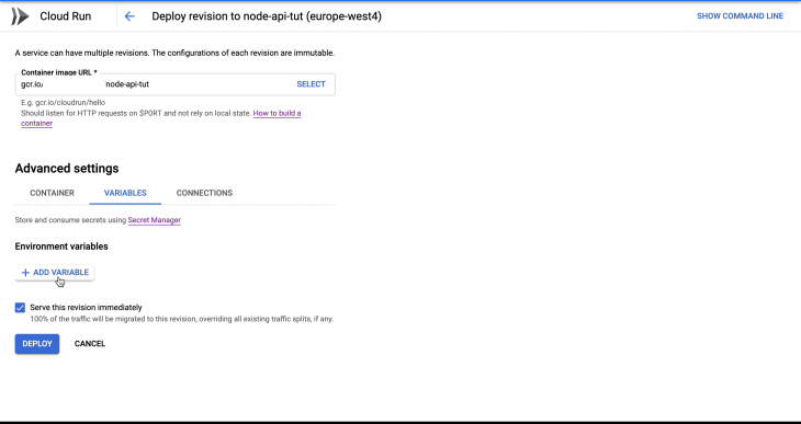 How to deploy a Node API on Google Cloud Run - LogRocket Blog