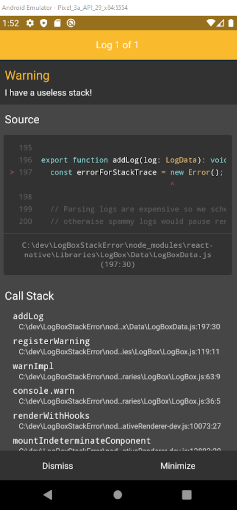 Intro to LogBox, React Native's new and improved debugging experience ...
