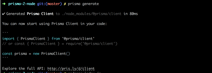 Creating A Nodejs Graphql Server Using Prisma 2 Logrocket Blog