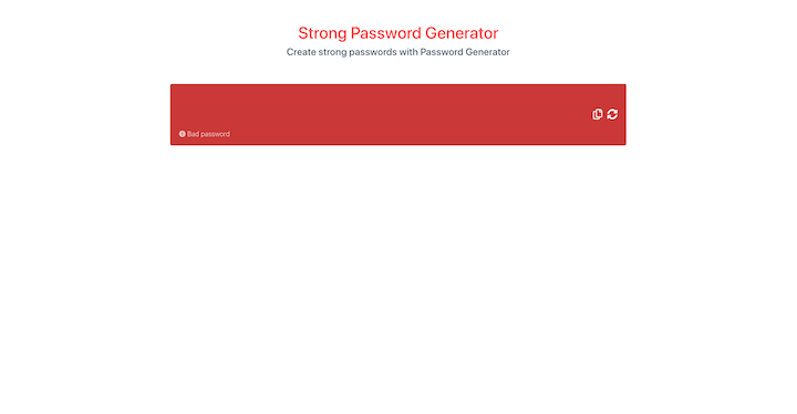 Build a password generator app in React with reusable components ...