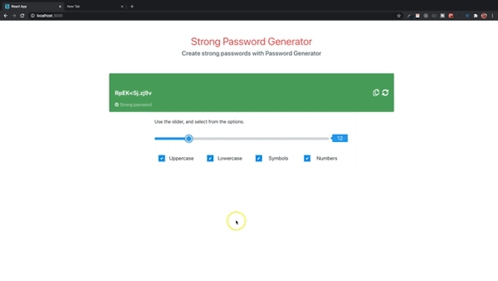 Build a password generator app in React with reusable components ...