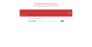 Build a password generator app in React with reusable components - LogRocket Blog