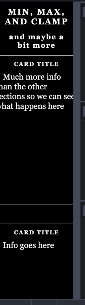 A guide to the min(), max(), and clamp() CSS functions - LogRocket Blog