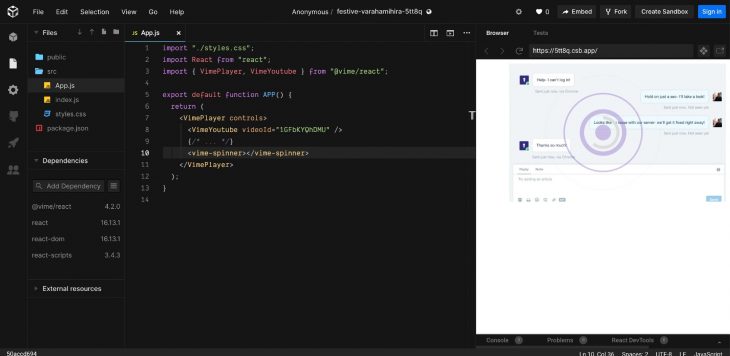Adding video with Vime.js - LogRocket Blog