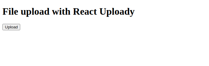 Using React Uploady To Upload Files Logrocket Blog