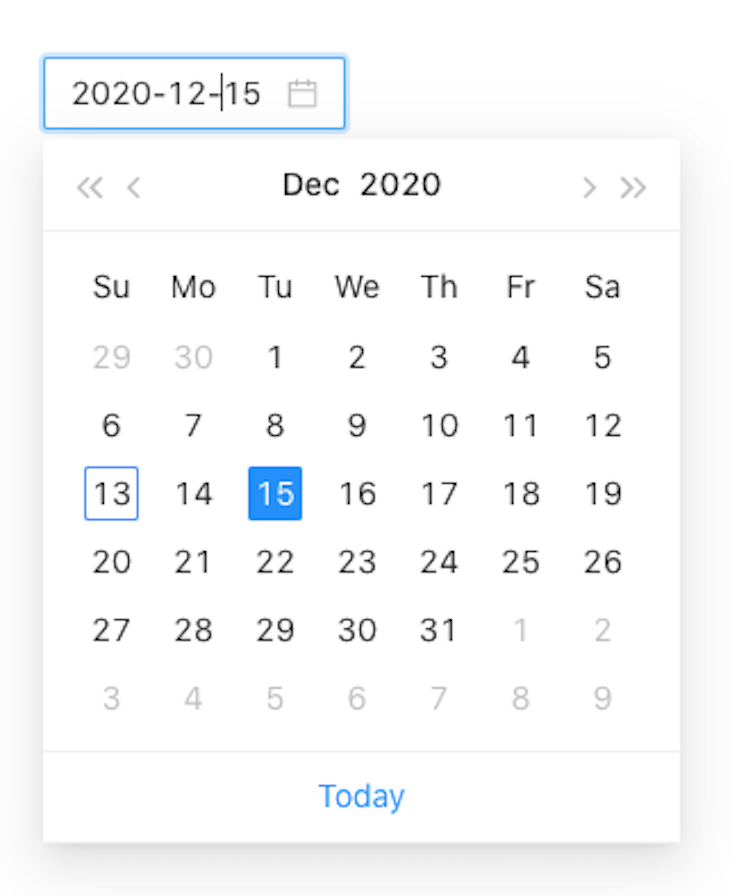 Exploring the top React date pickers - LogRocket Blog