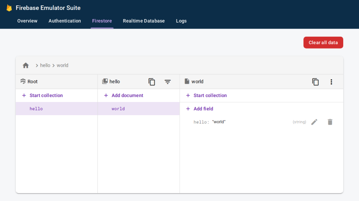 Using Firebase Emulator Suite and React for local-first development - LogRocket Blog