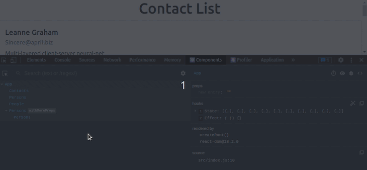 Debug React Apps With React Developer Tools Logrocket Blog