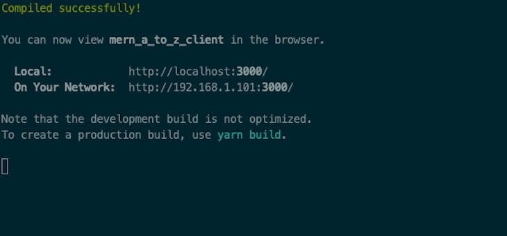 The MERN stack tutorial - LogRocket Blog