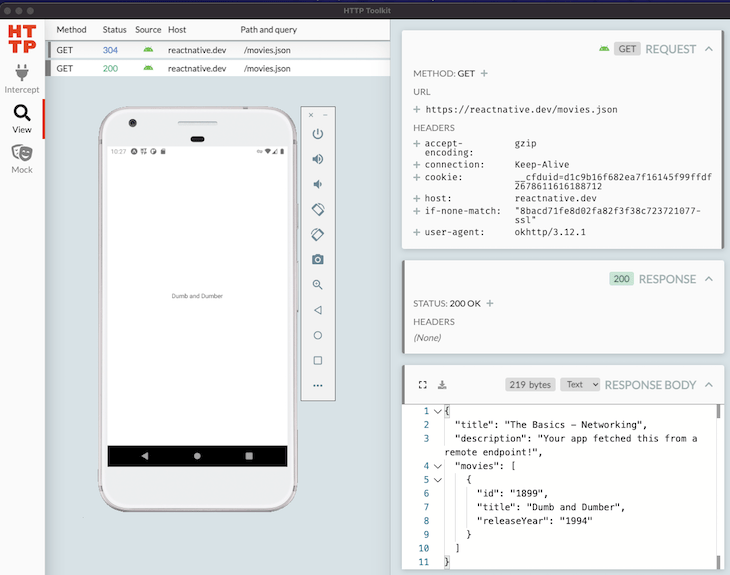 How to debug encrypted network traffic in React Native - LogRocket Blog