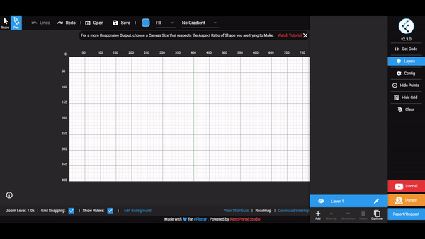 Drawing shapes in Flutter with CustomPaint and Shape Maker - LogRocket Blog