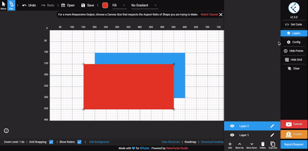 Drawing shapes in Flutter with CustomPaint and Shape Maker - LogRocket Blog