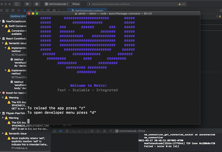Xcode For React Native Developers Tutorial And Best Practices Logrocket Blog