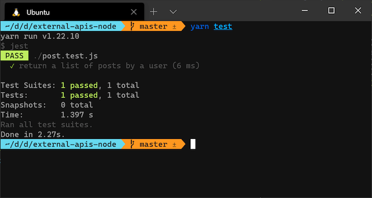 How to test code that depends on external APIs in Node.js - LogRocket Blog