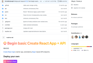 Deploying a full-stack Node.js + React app for free with Begin - LogRocket Blog