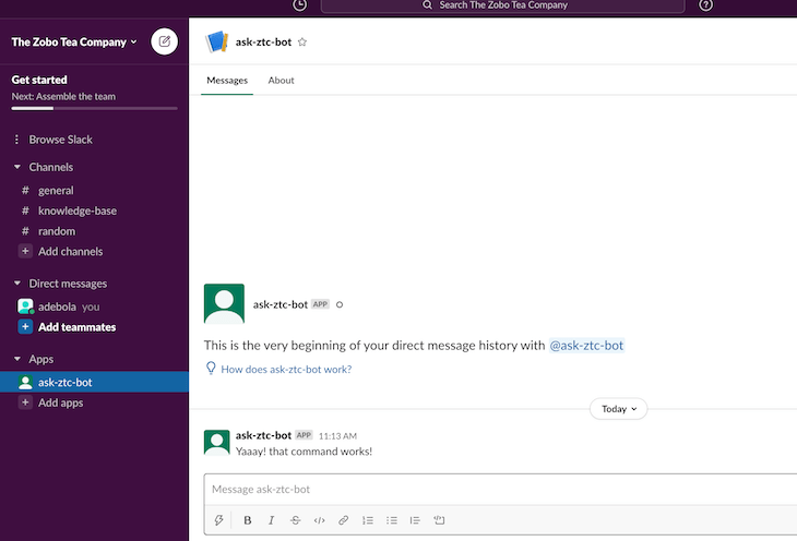 Build a Slackbot in Node.js with Slack’s Bolt API - LogRocket Blog