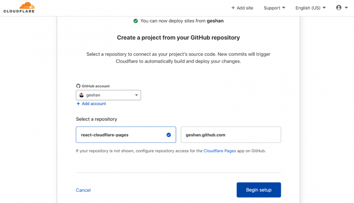 Cloudflare Pages tutorial: Deploying a React app via GitHub - LogRocket Blog