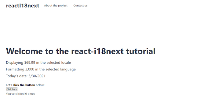 React Localization With I18next Logrocket Blog 2763