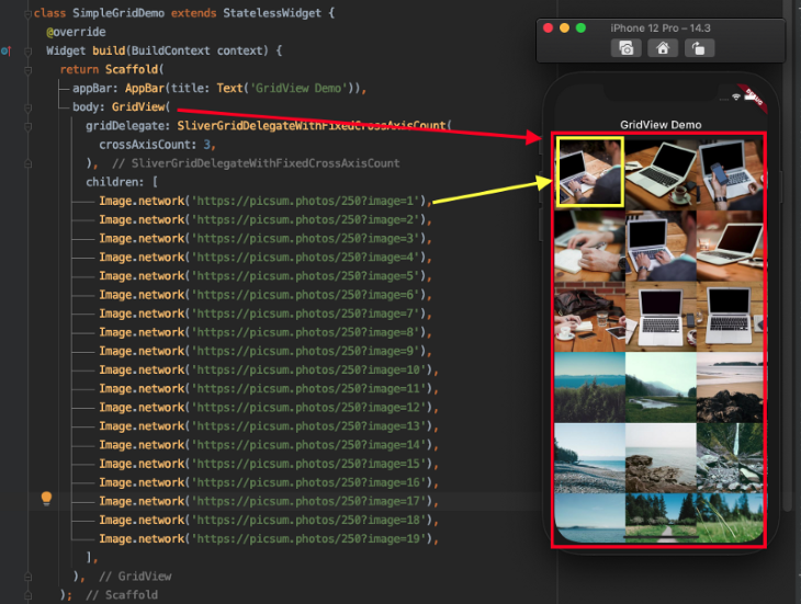 How To Create A Grid List In Flutter Using Gridview Logrocket Blog