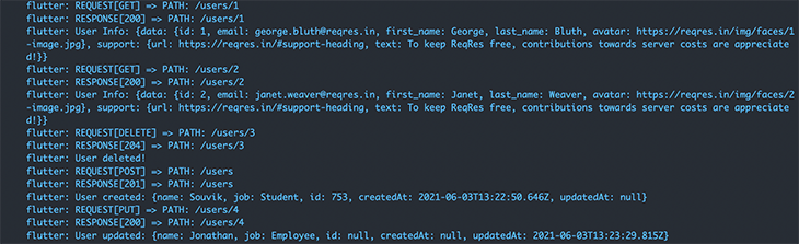 Networking in Flutter using Dio - LogRocket Blog