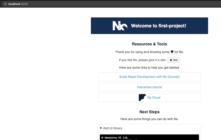 Building An Application With React And Nx Logrocket Blog 3697