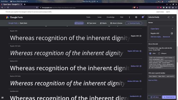 How to use web fonts in CSS - LogRocket Blog