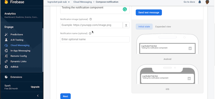 Using Firebase Cloud Messaging as a pub/sub service - LogRocket Blog