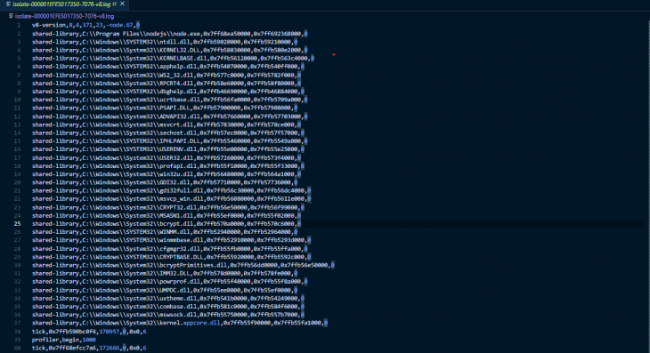 Using the inbuilt Node.js profiler - LogRocket Blog