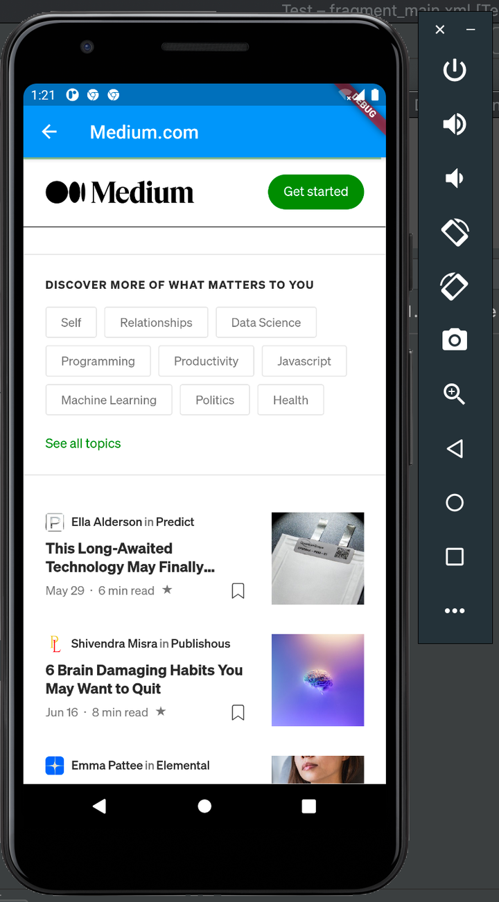 Render webpages using Flutter WebView - LogRocket Blog