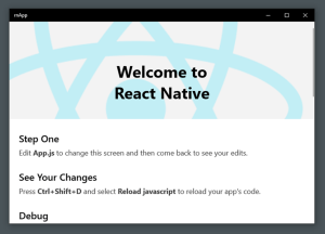 React Native for desktop using React Native for Windows - LogRocket Blog