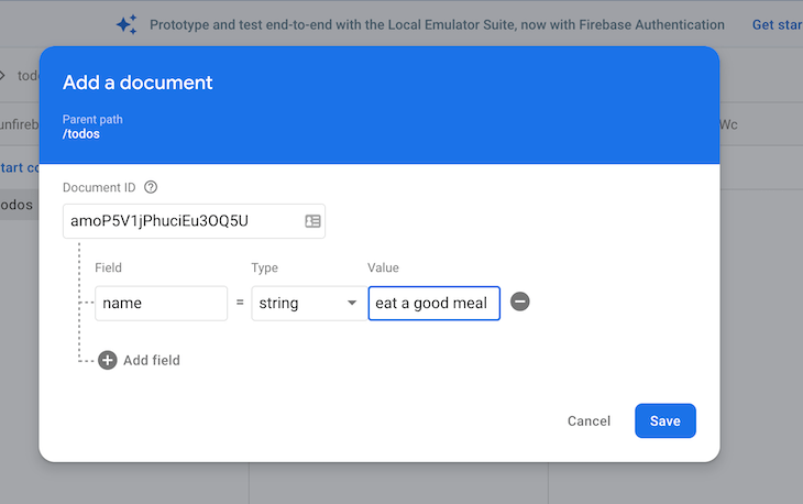 Firestore in Swift tutorial - LogRocket Blog