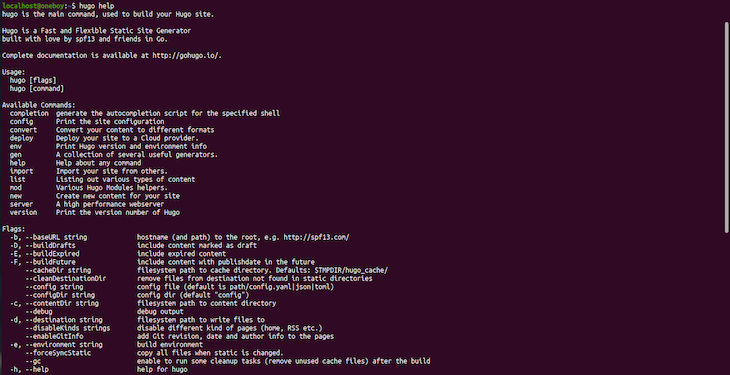 How to build an app with Hugo - LogRocket Blog