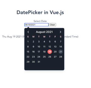Comparing Vue.js date pickers - LogRocket Blog